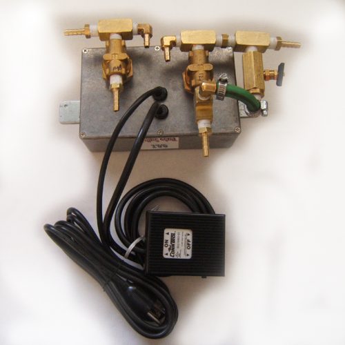 Turbo Switch Electric Foot Pedal With Oxygen Bypass - Glass House Supply